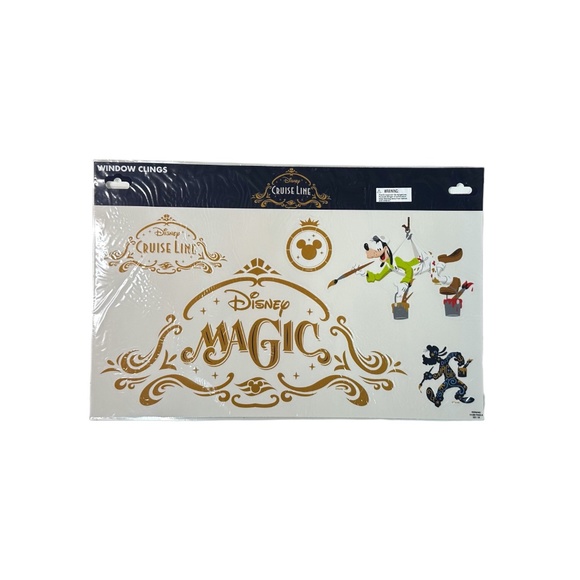 Disney | Wall Decor | Disney Cruise Line Dcl Disney Magic Window Clings ...